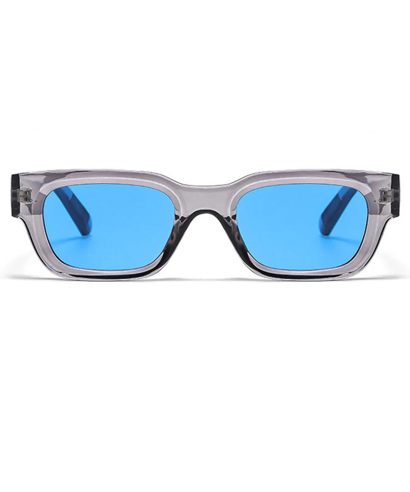 Fine Blue Resin Holiday Ultraviolet-Proof Sunglasses
